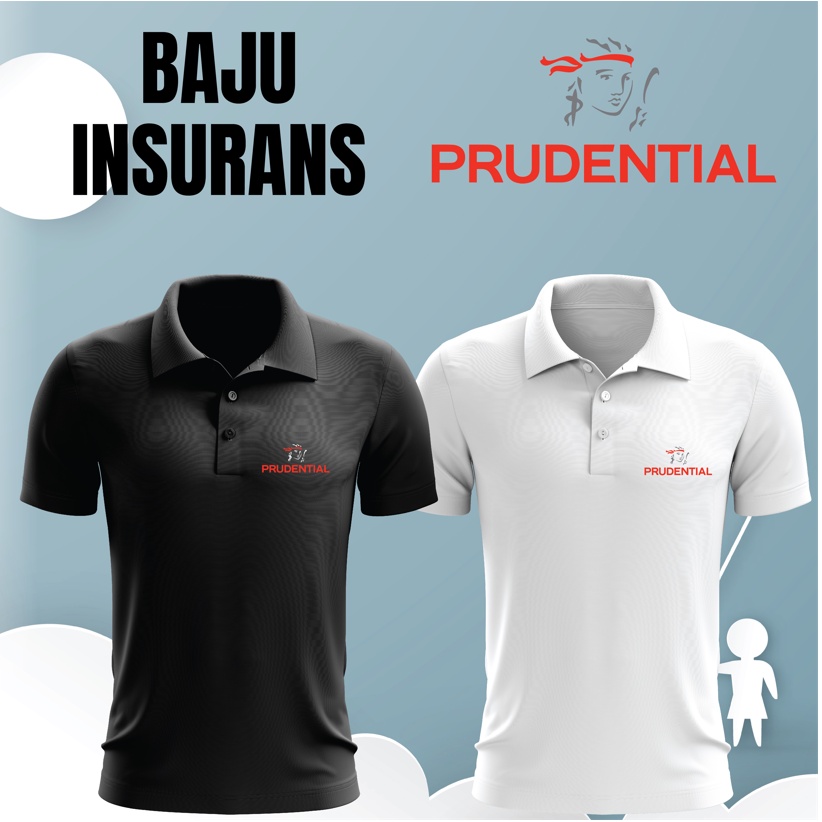 Prudential Tshirt Insuran Company Corporate Event Baju Polo T Shirt ...