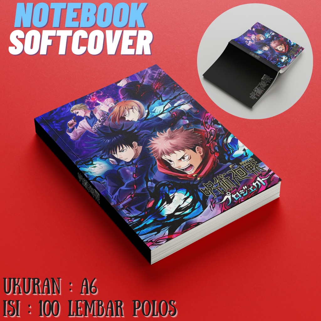 Pocketbook notebook/ note book/ soft cover anime notebook haikyuu ...