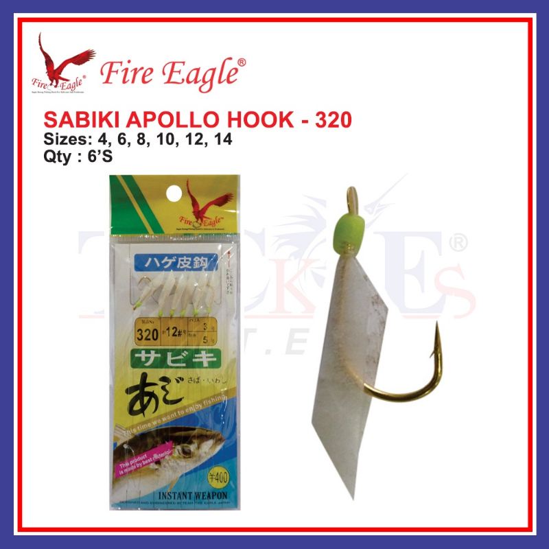 FIRE EAGLE SABIKI APOLLO HOOK 320 | Shopee Malaysia