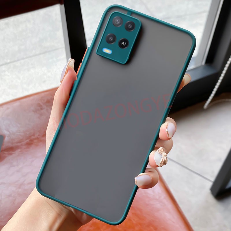 OPPO A54 4G Case Silicone Hard Plastic Back Phone Cover OPPO A54 4G ...