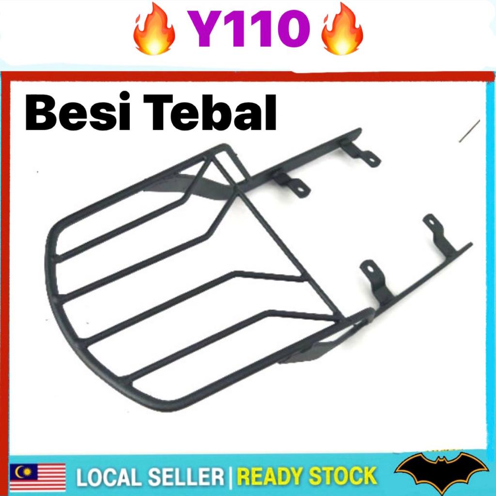 Yamaha Y110 SS SS110 Y110SS SS1 SS One Mono Rack Monorack Bar Rear Top Box Carrier Besi Belakang ...