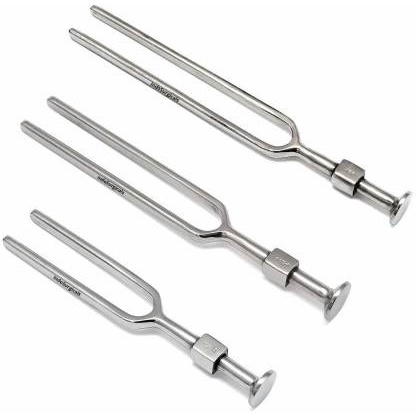 Beyond Medx Medical Tuning Fork Examination Set 128 / 256 / 512 Hz for ...