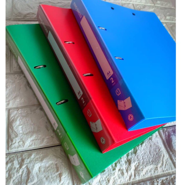 A4 Ring & Clip File / Clip & Spring File/ Plastic File / Ring Binder ...