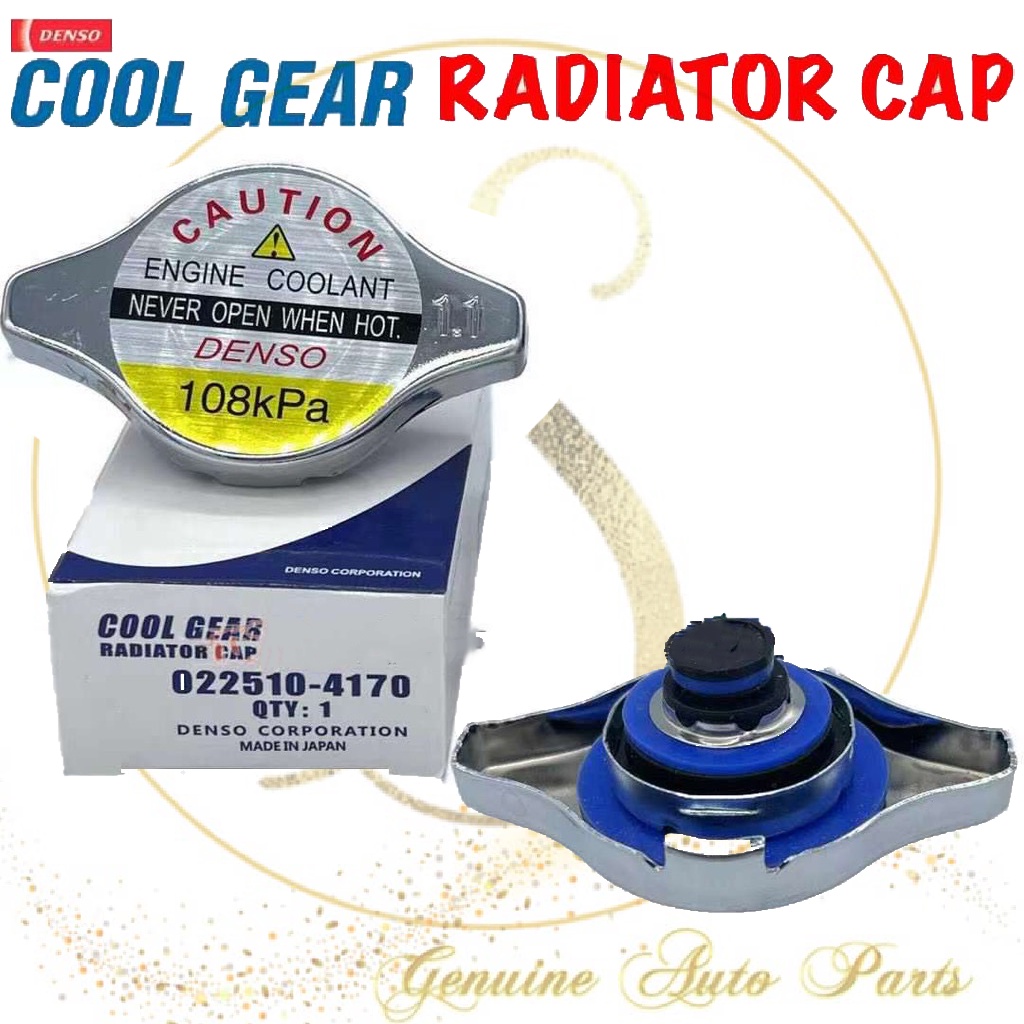 100% ORIGINAL DENSO COOL GEAR RADIATOR CAP R124 R125 R126 R148 022510 ...