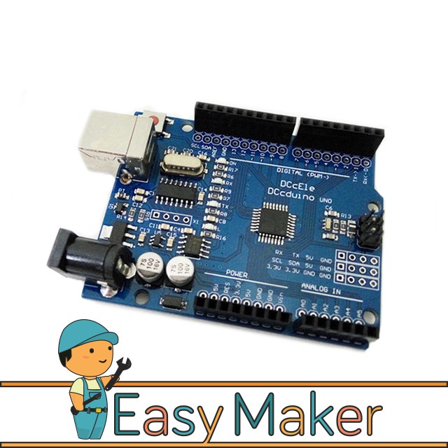 Arduino Compatible DCCduino UNO R3 - SMD Atmel ATMEGA 328P V3 | Shopee Malaysia
