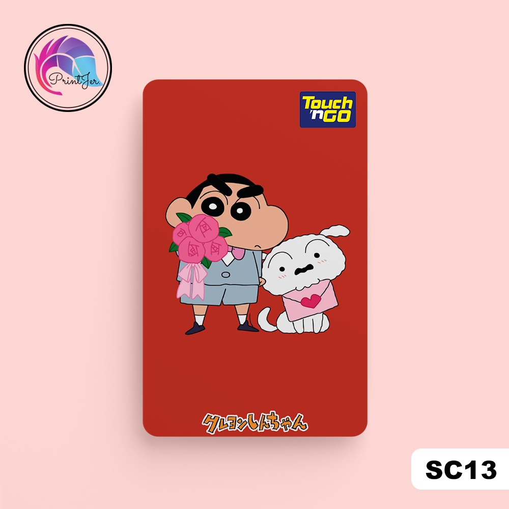 SHIN CHAN ( SERIES 2 ) - Touch n Go Card Sticker Cover (Waterproof, High Quality) ,TNG CARD ...