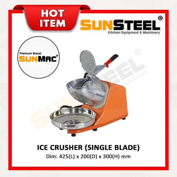 【SUNSTEEL】Electric Ice Crusher / Ice Shaver / Ais Kacang Machine ...