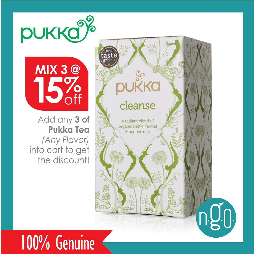 Pukka Tea Cleanse (20sachets/box) | Shopee Malaysia