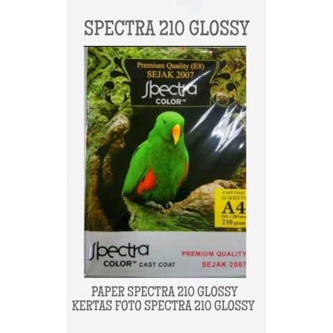 Paper SPECTRA 210 GLOSSY/PHOTO SPECTRA 210 GLOSSY PAPER | Shopee Malaysia