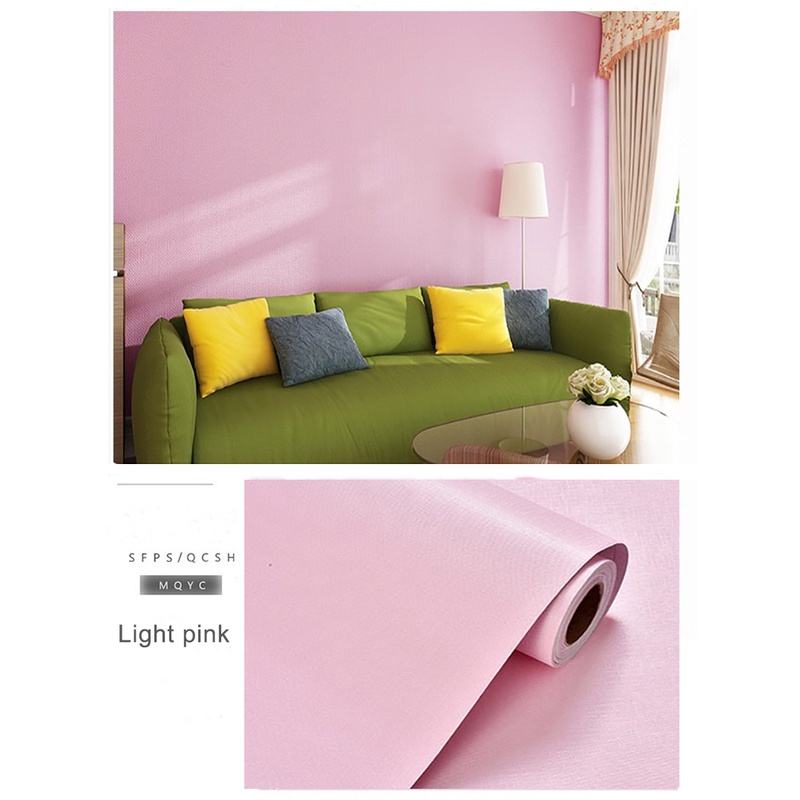 100cmx60cm Pink Self adhesive PVC Waterproof Wallpaper Wall Stickers ...