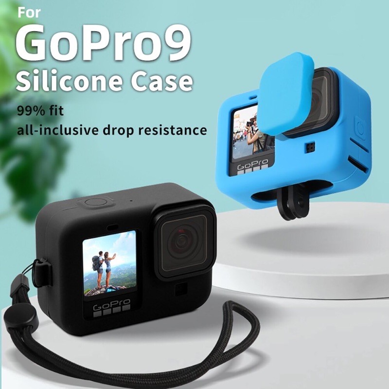 SILICONE PROTECTIVE CASE FOR GOPRO HERO 9 & HERO 10 | Shopee Malaysia