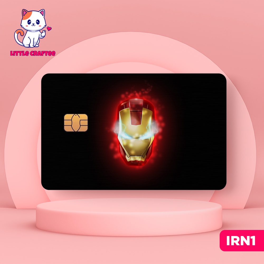 Ironman [Series 1] -ATM, Bank Card, Credit Card Sticker Cover Skin ...