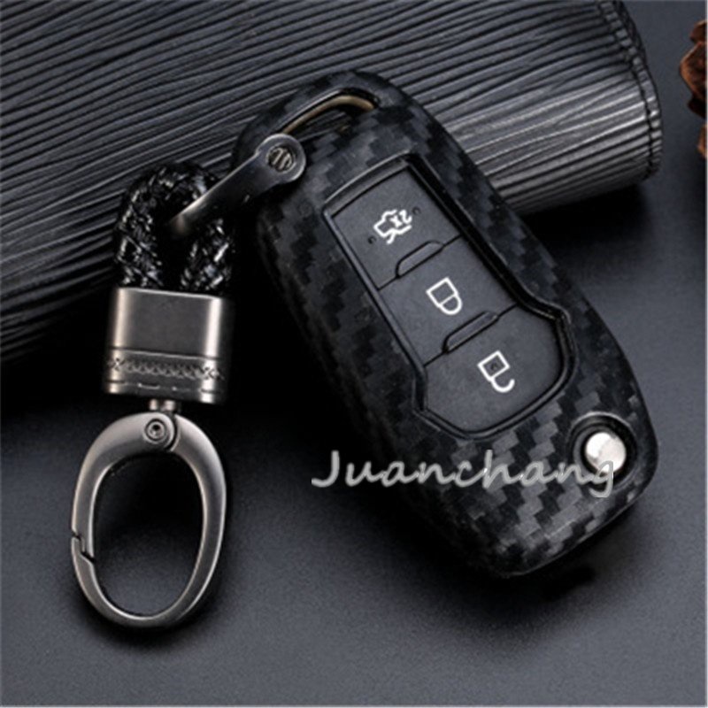 Silicone Flip Remote Control Car Key Cover Case for Ford Ranger ...