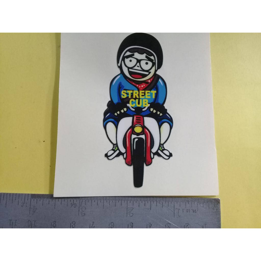 20230830-306 0525A STREET CUB Body Sticker / Stripe / STIKER Stickers ...