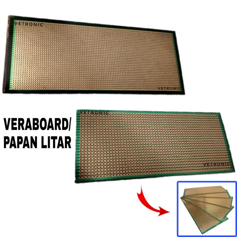 Strip (Vero) board 6.5 x 15cm / 10 x 25.2cm Veroboard Stripboard PCB ...