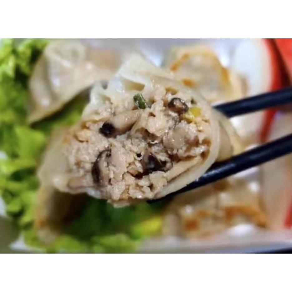 FROZEN NON HALAL PREMIUM DUMPLING 20 pcs 590gm+/- ( PORK & MUSHROOM ...
