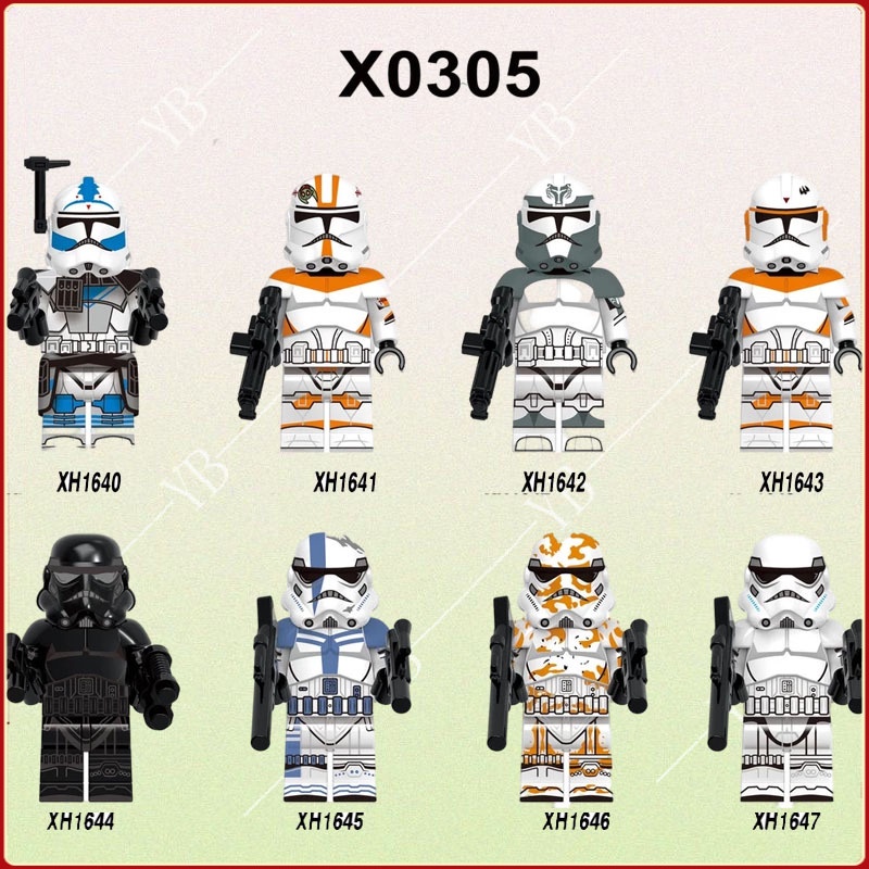 Building Block Toys Star Wars Series Assembled Building Block ...