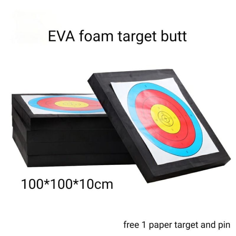 EVA Foam target butt 100*100*10cm | Shopee Malaysia