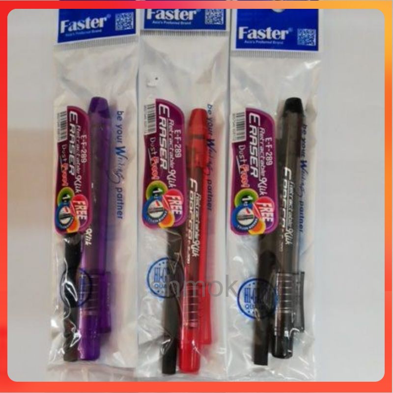 FASTER ERASER RETRACTABLE KLIK ( E-F-289 ) | Shopee Malaysia