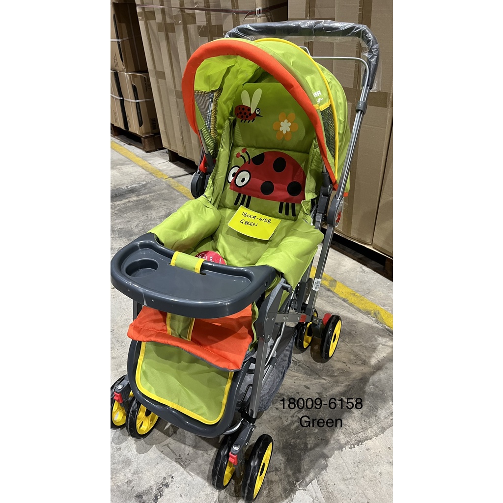 My Dear Two Way Facing Baby Stroller/My Dear 18009-6158 Green [Display ...