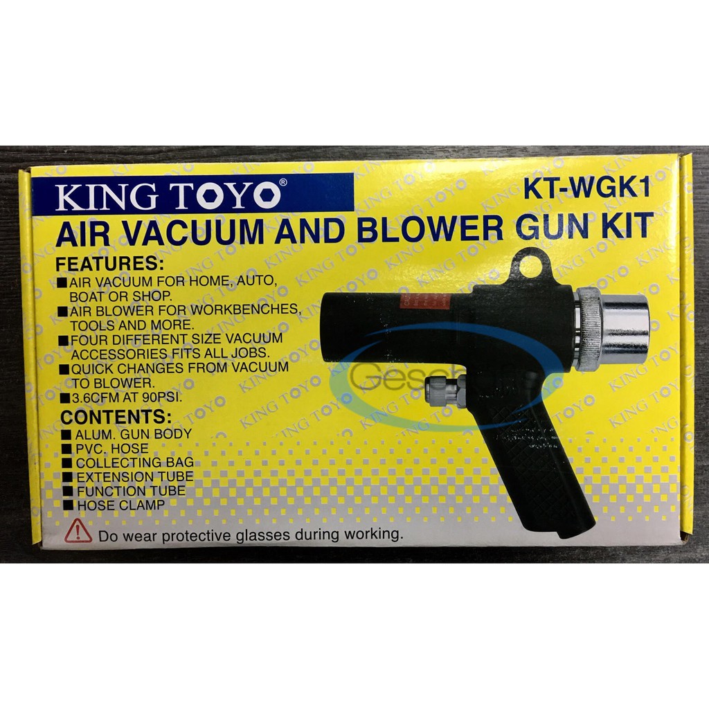 King Toyo Air Vacuum & Blower Gun Kit (Wonder Gun) | Shopee Malaysia