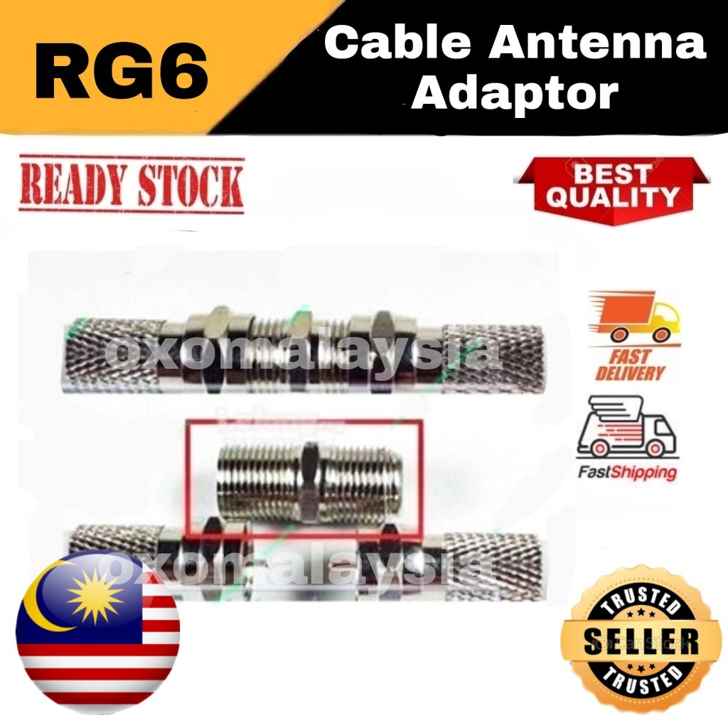 Cable Antenna Adaptor RG6 | Shopee Malaysia