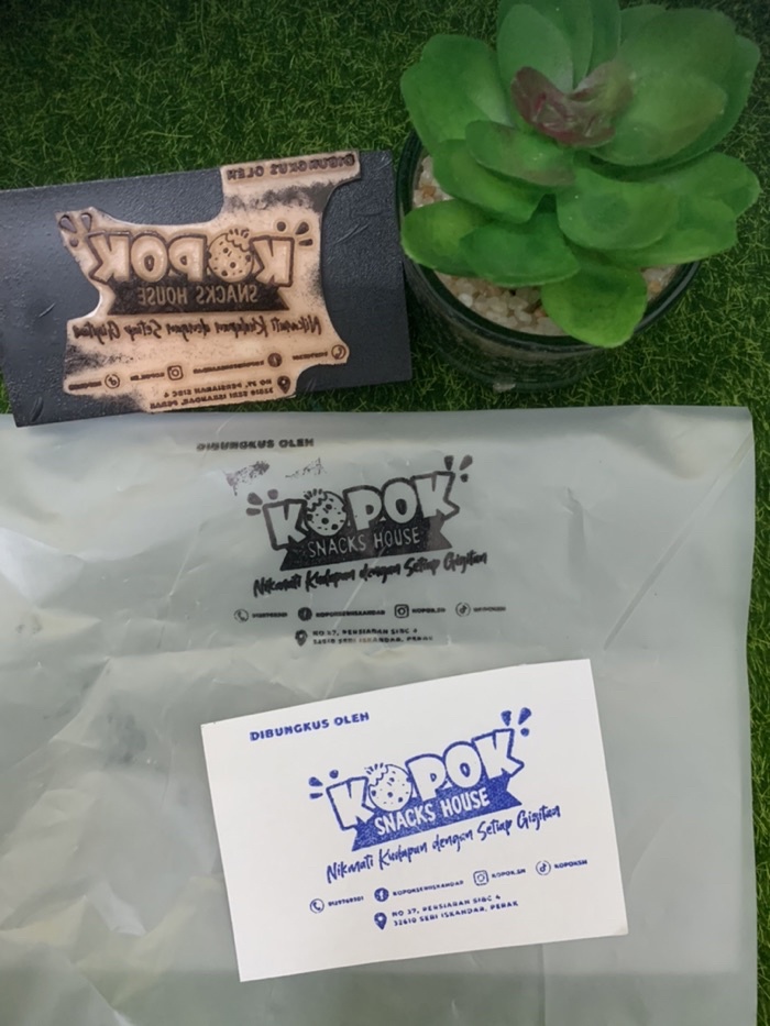 Rubberstamp Untuk Cop Plastik Set Sekali Ink Custom Made | Shopee Malaysia