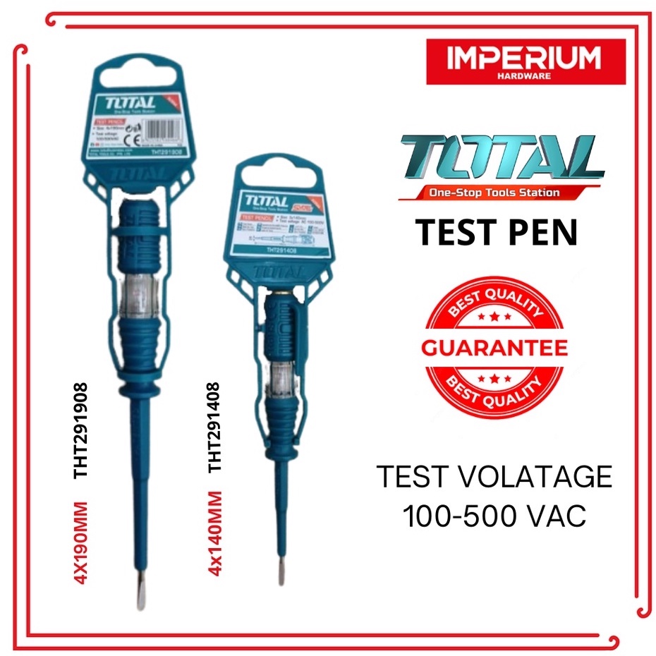 TOTAL Test Pen THT291908 / THT291408 PROMOTION | Shopee Malaysia
