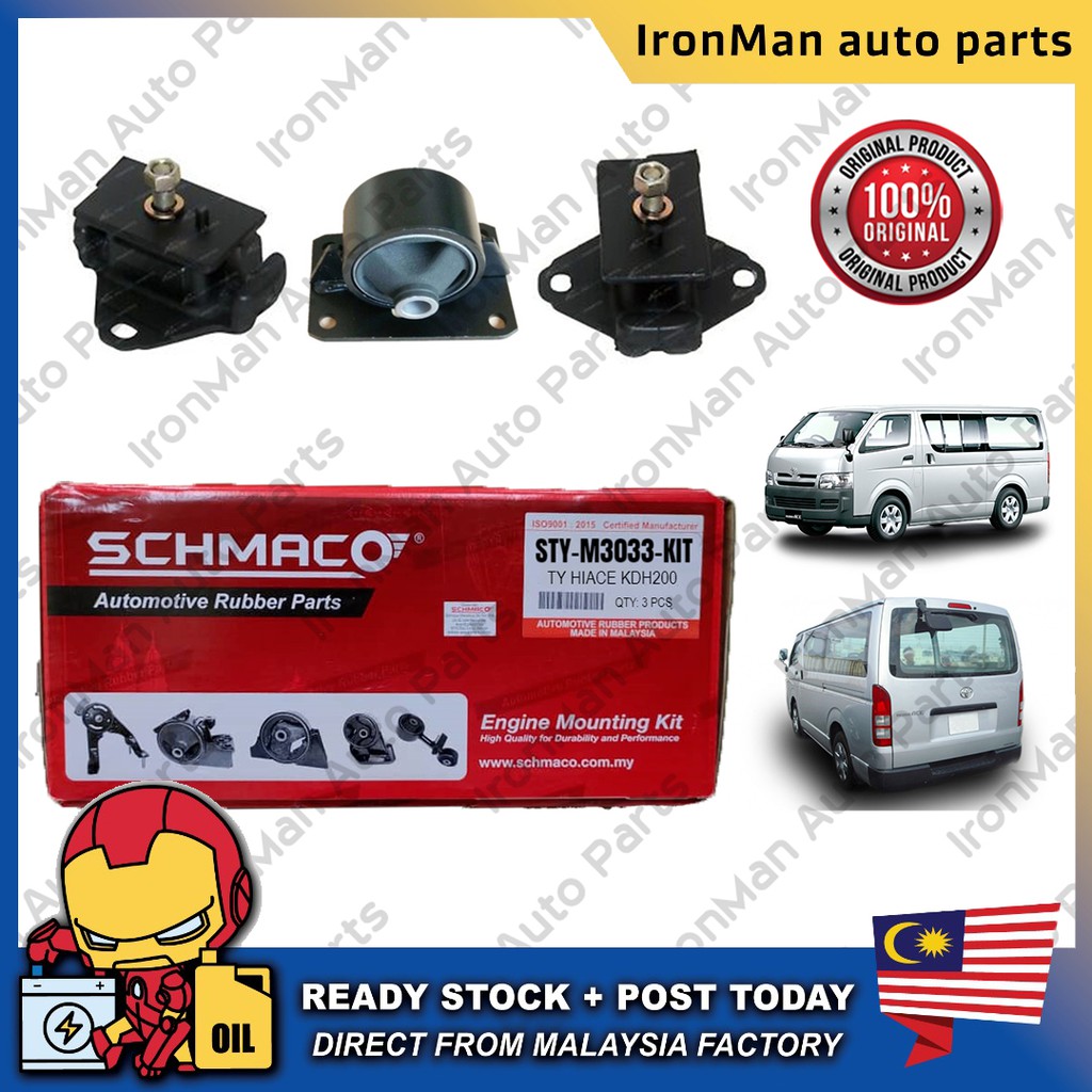 SCHMACO AUTOMOTIVE CAR ENGINE PARTS CAR ENGINE MOUNTING SET TOYOTA ...
