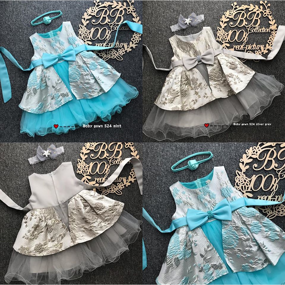 1y-4Y Baby Newborn Princess 524 Sleeveless Gown Dress Kids with ...