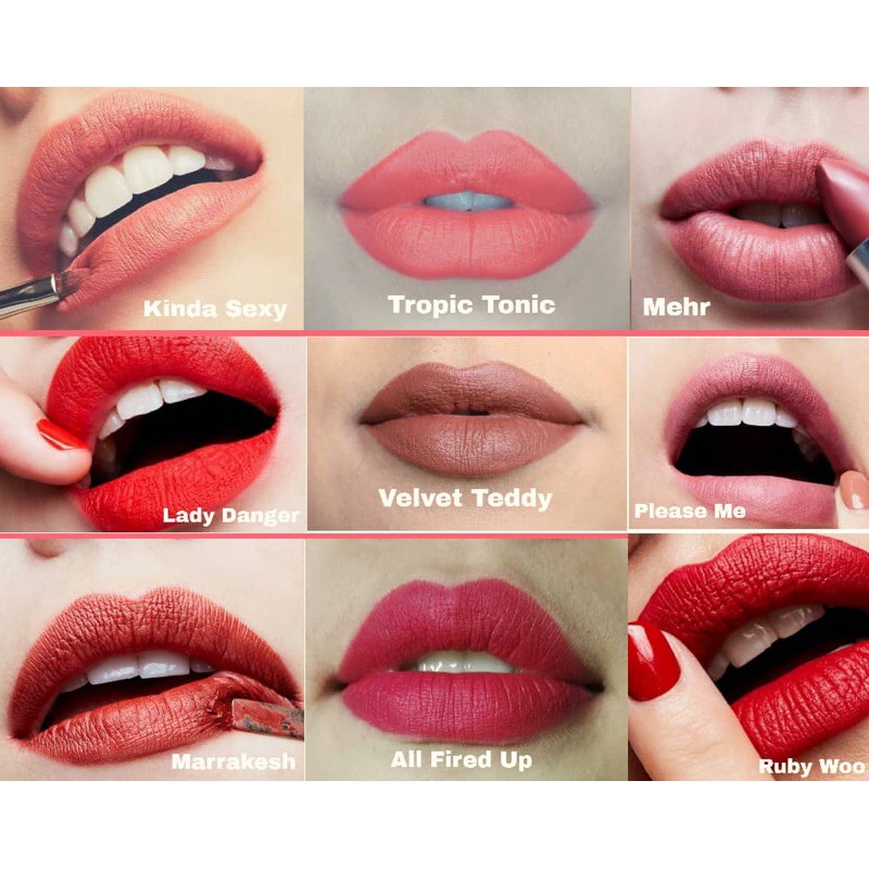 💯 Mac Lipstick Trial Pack | Shopee Malaysia