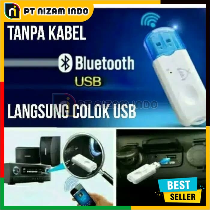 USB Bluetooth Audio Receiver With Mic / Wireless HP Dongle to Active ...