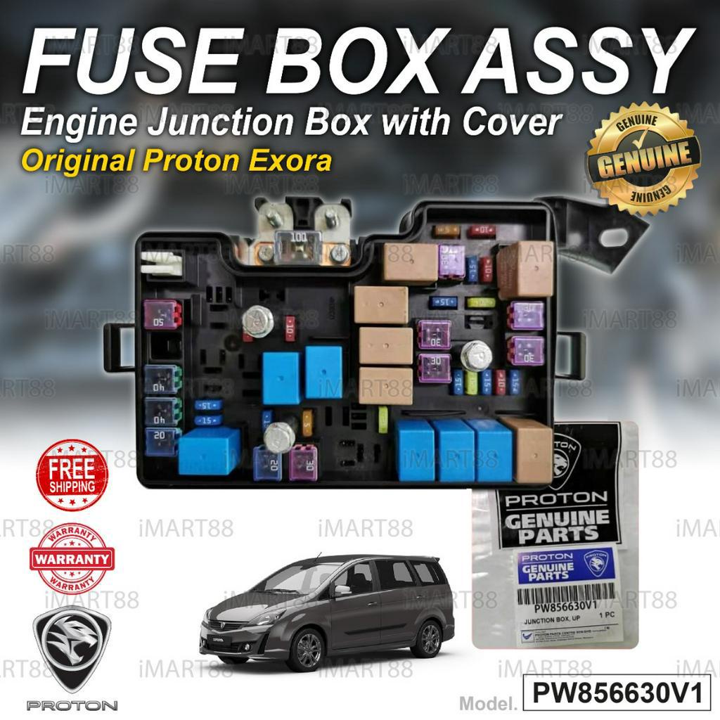 Original Proton Exora CPS Fuse Box ECU Board Engine Junction Box PW856630V1 with Relay Control ...