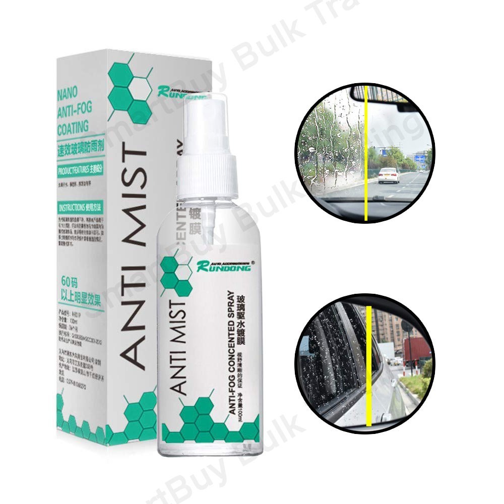 SmartBuy Windscreen Mirror Nano Anti Mist Rain Water Repellent Coating ...