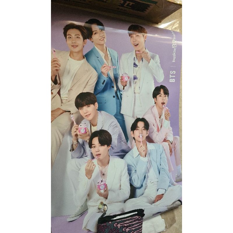 [READY STOCK] BTS BASKIN ROBBIN BROMIDE POSTER | Shopee Malaysia