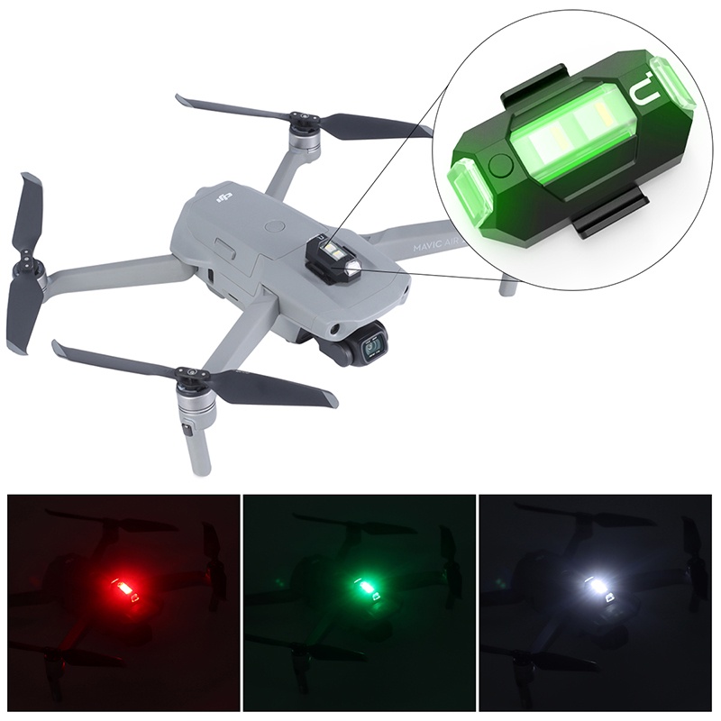 Universal LED Anti-collision Warning Light Drone Light for DJI Marvic 2 ...