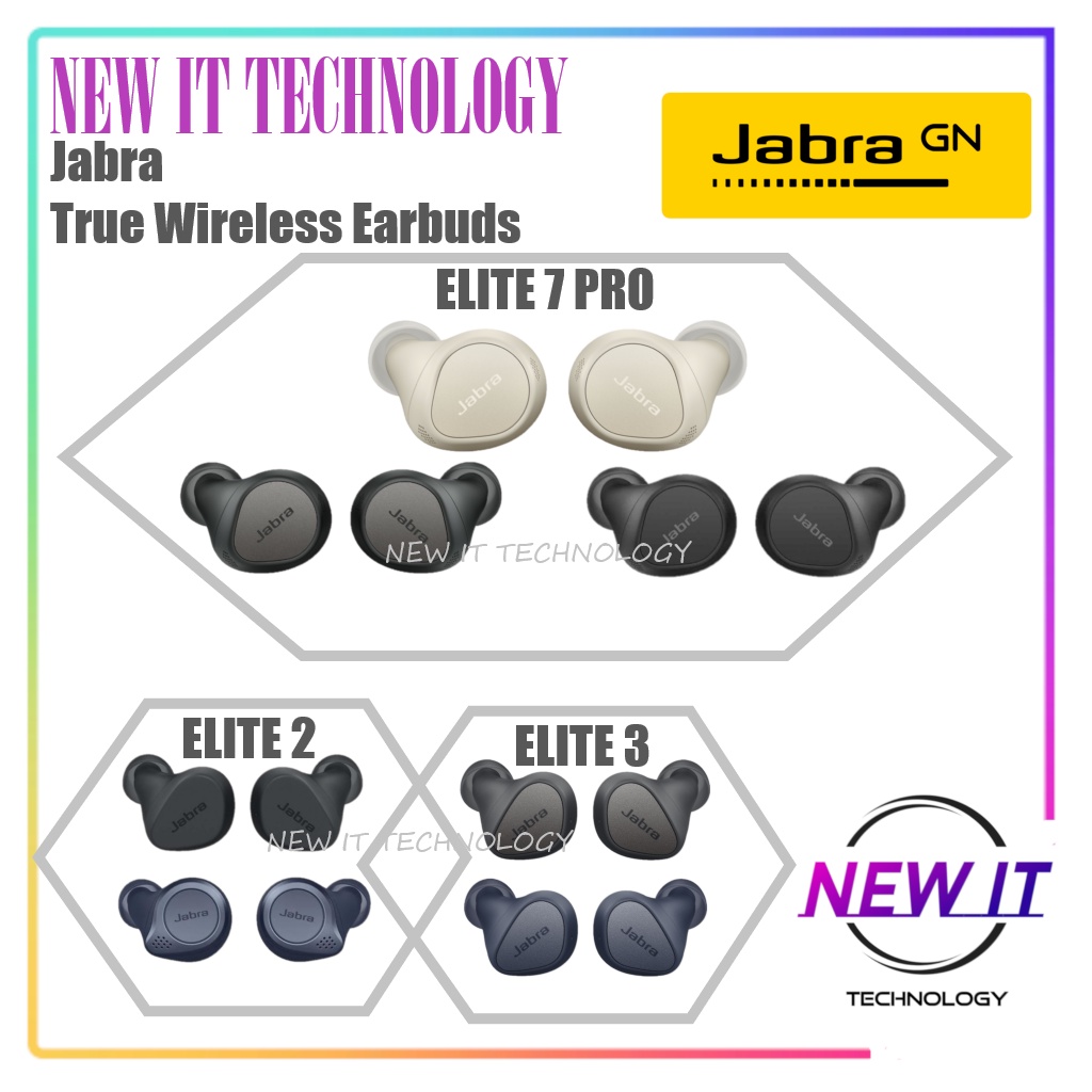 Jabra Elite 2|Elite 3|Elite 4|Elite 5|Elite 7 Pro|Elite 8 True Wireless ...