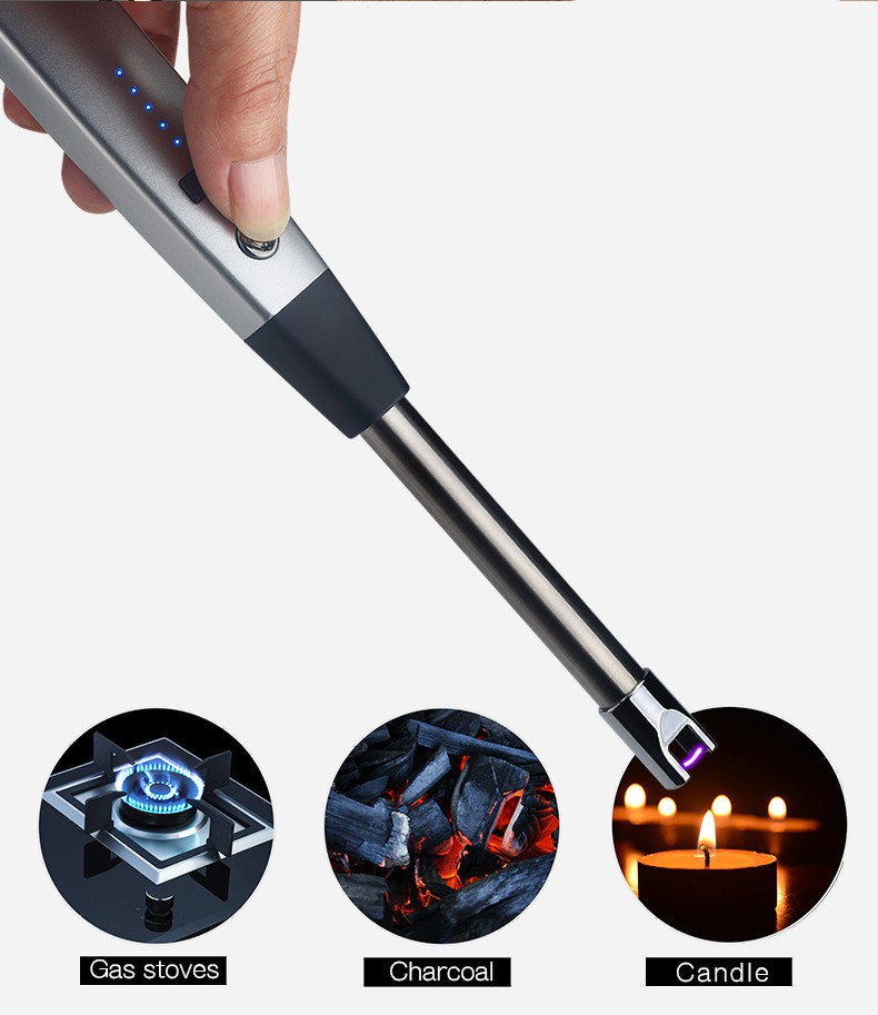 Camping BBQ Kitchen Lighter (Lighter BBQ rechargeable battery) | Shopee ...