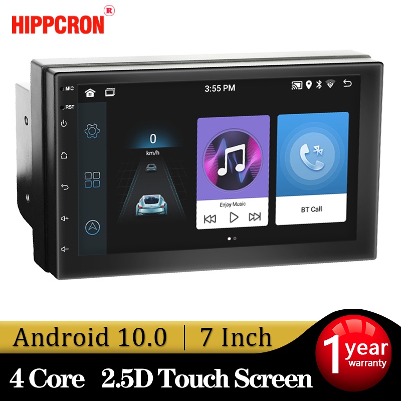 Android 9.0 2 Din radio Car Multimedia Video Player Universal auto ...