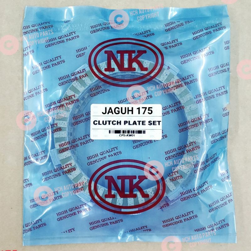 CLUTCH PLATE SET - MODENAS - JAGUH 175/ KAWASAKI - KR 150 (NK) | Shopee ...