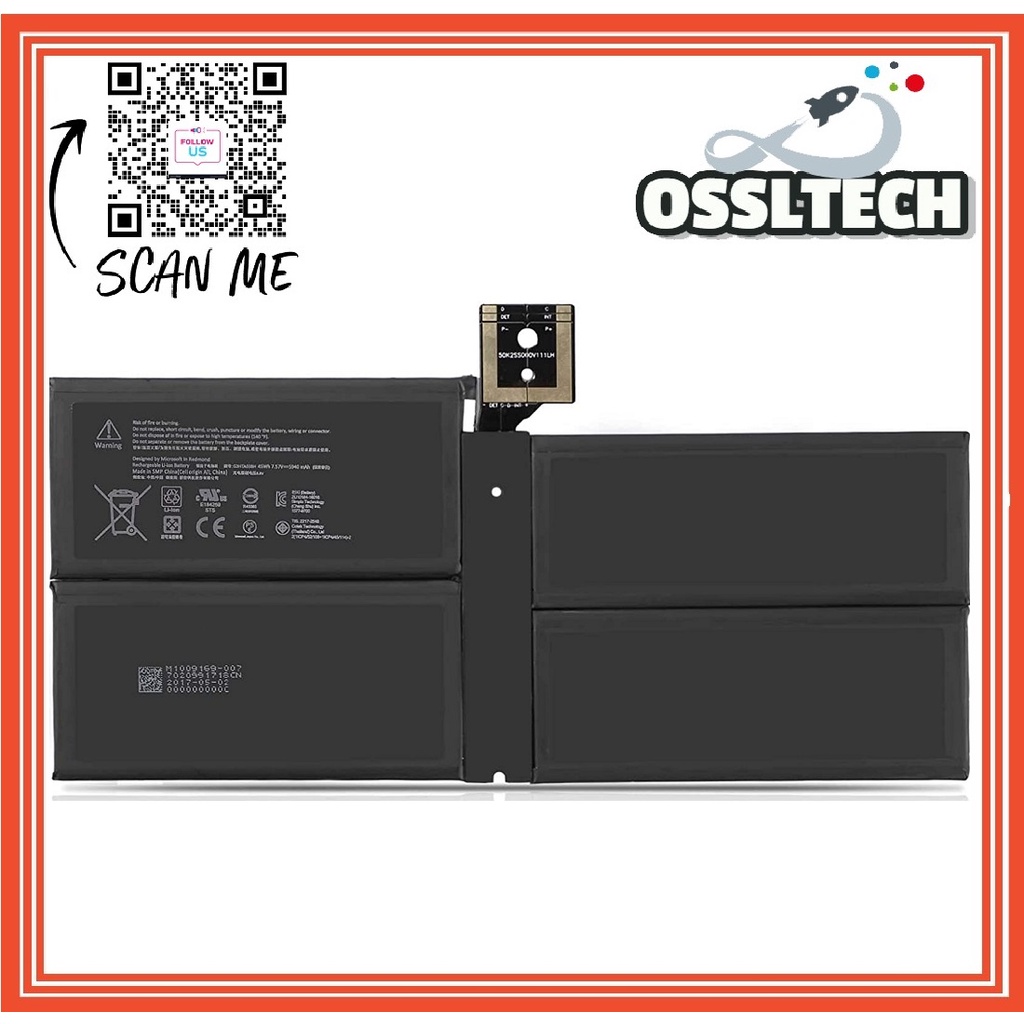 Microsoft Surface Pro 5 (1796, 2017) Pro 6 (1807 / 1809 / 1796, 2018 ...