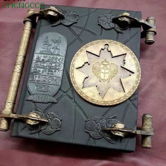 Resin ornament mummy book of the dead resin craft ornament book Magic ...