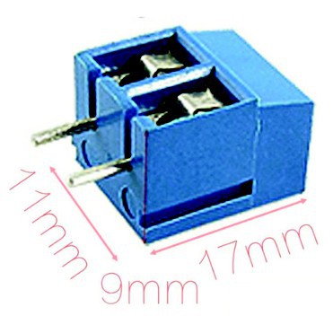 PCB Universal Screw Terminal Block Connector 2 Pin 5 mm | Shopee Malaysia