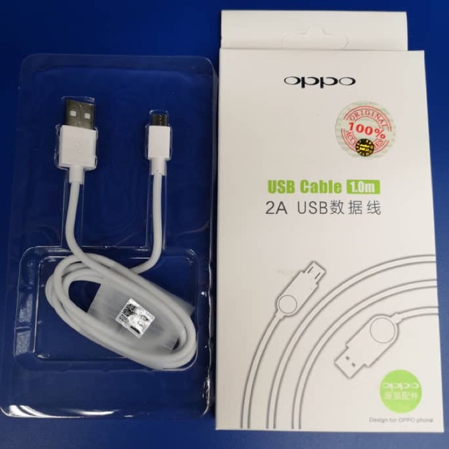 original 100% oppo usb cable 1.0 meter | Shopee Malaysia