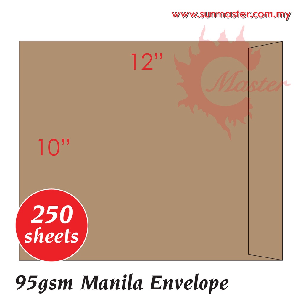 10" x 12" Manila Envelope | A4 Envelope | Brown Envelope | Kraft ...