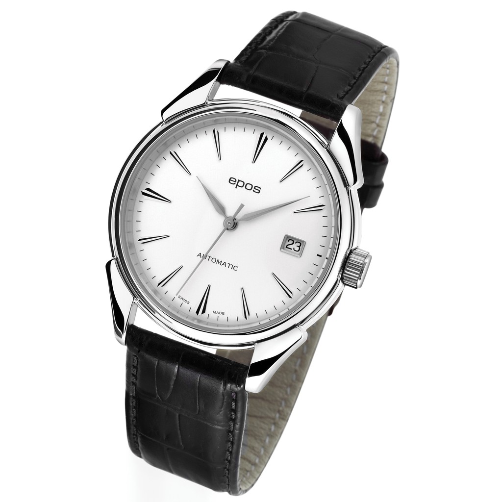 Epos Automatic watch EP3372S Sil IN [Swiss Made] | Shopee Malaysia