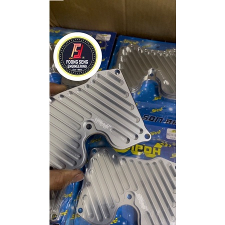 NEW SWIPOH / NLK / ESR LC135 LC Y15 Y15ZR HEAD COVER CNC SILVER BLUE ...