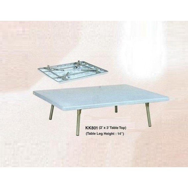 【JFE】 3V 3-Feet Solid Japanese Plastic Table / Foldable Plastic Table ...