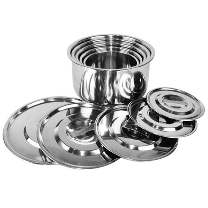 🔥Fast Shipping🔥5pcs / pieces Stainless Steel Multipurpose Stock Pot ...