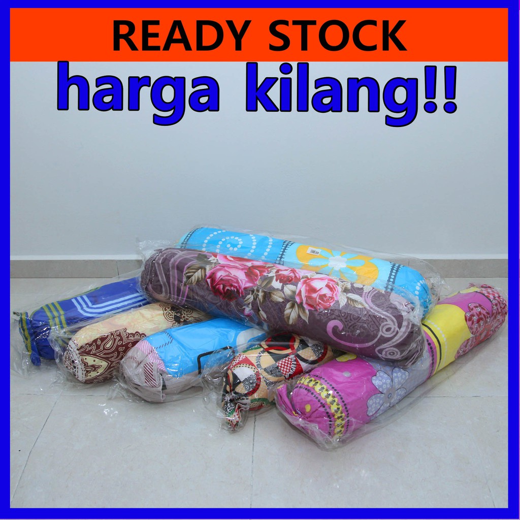 READY STOCK!!! Bantal Peluk Budak Kain Corak/Flower Children Bolster ...